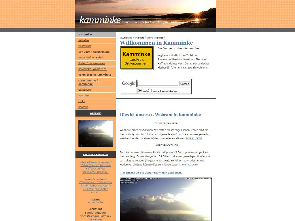 Webcam Kamminke - MV-Webcam Webcam Kamminke - MV-Webcam